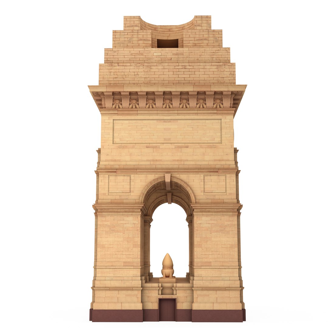 India Gate 3D Model - TurboSquid 1829334