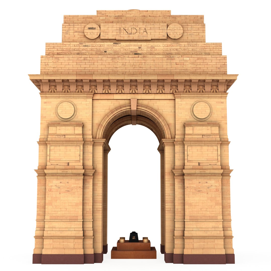 India Gate 3D Model - TurboSquid 1829334