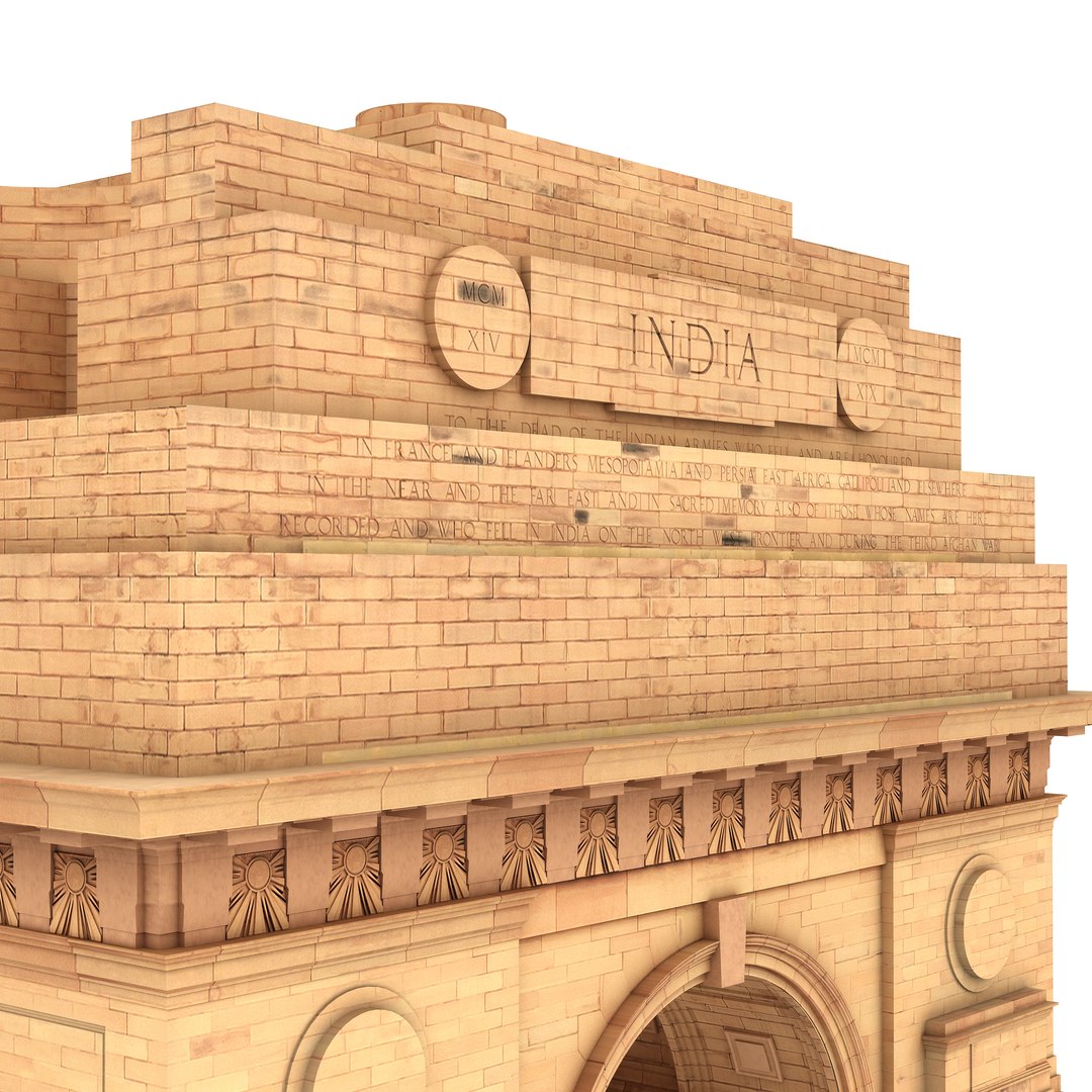 India Gate 3D Model - TurboSquid 1829334