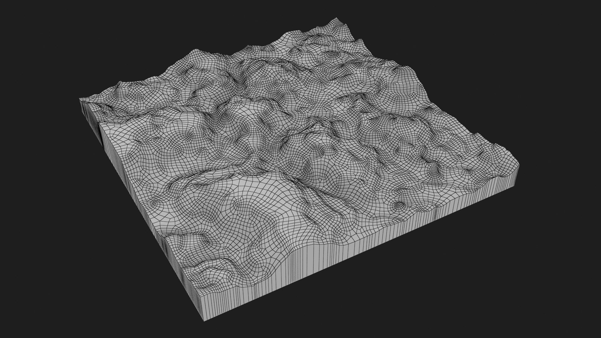 3D Model Canyon Terrain 2 - TurboSquid 2144015
