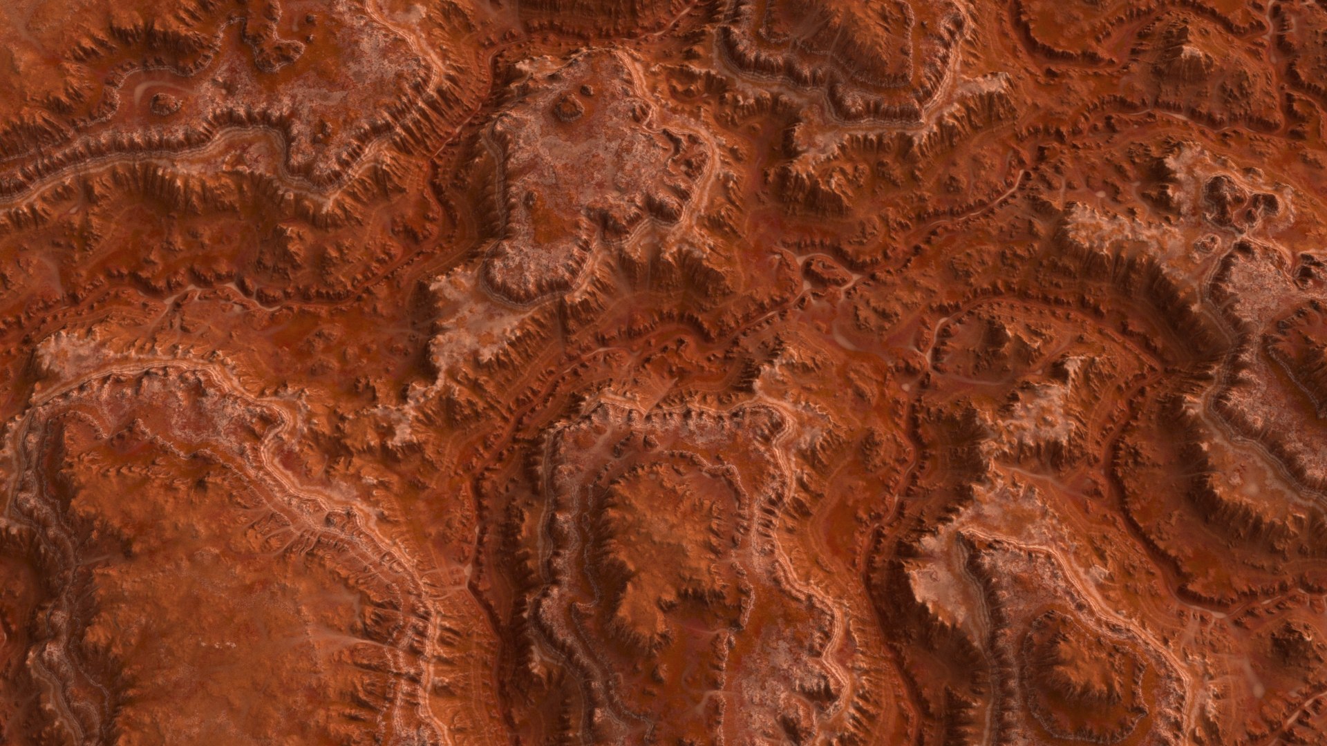 3D Model Canyon Terrain 2 - TurboSquid 2144015