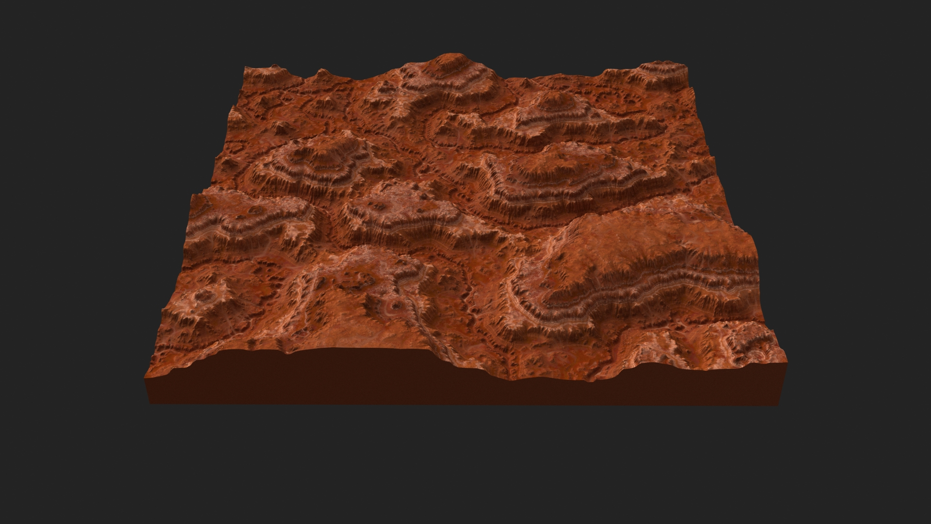 3D Model Canyon Terrain 2 - TurboSquid 2144015