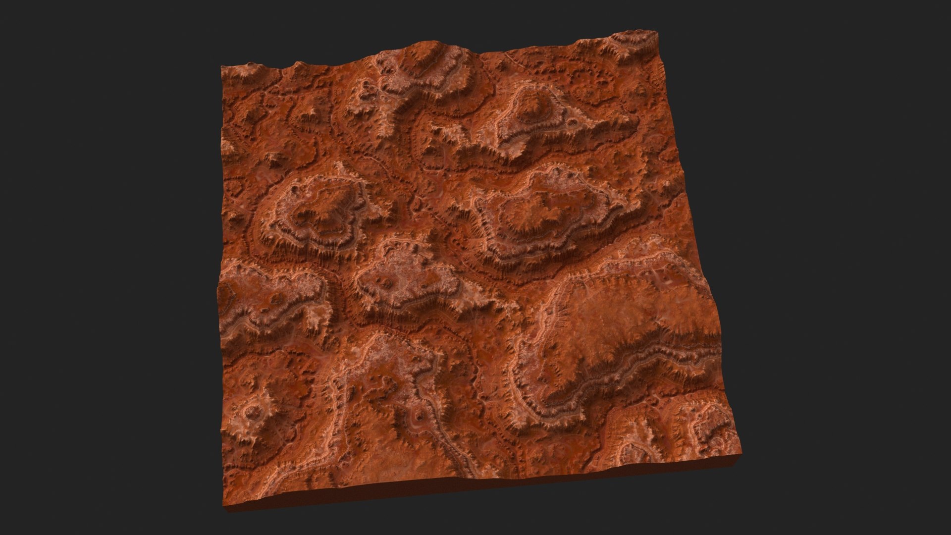 3D Model Canyon Terrain 2 - TurboSquid 2144015