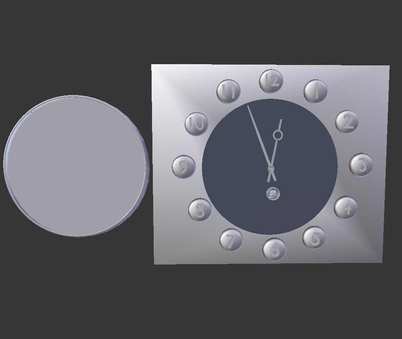 3D retro watch model - TurboSquid 1477662