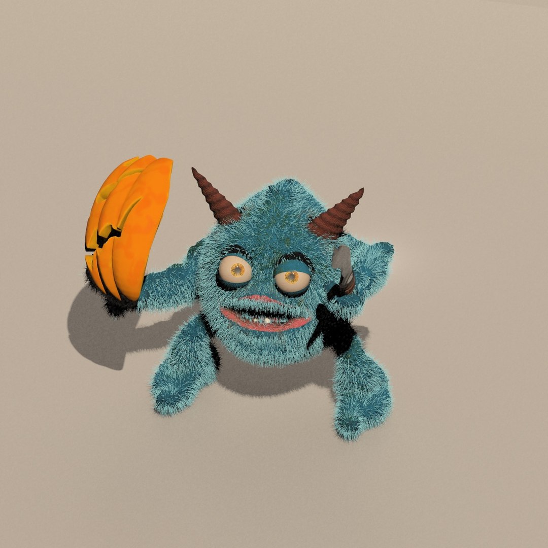 3D Troll Trot Model - TurboSquid 1227538