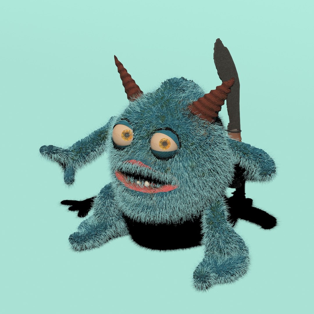 3D Troll Trot Model - TurboSquid 1227538