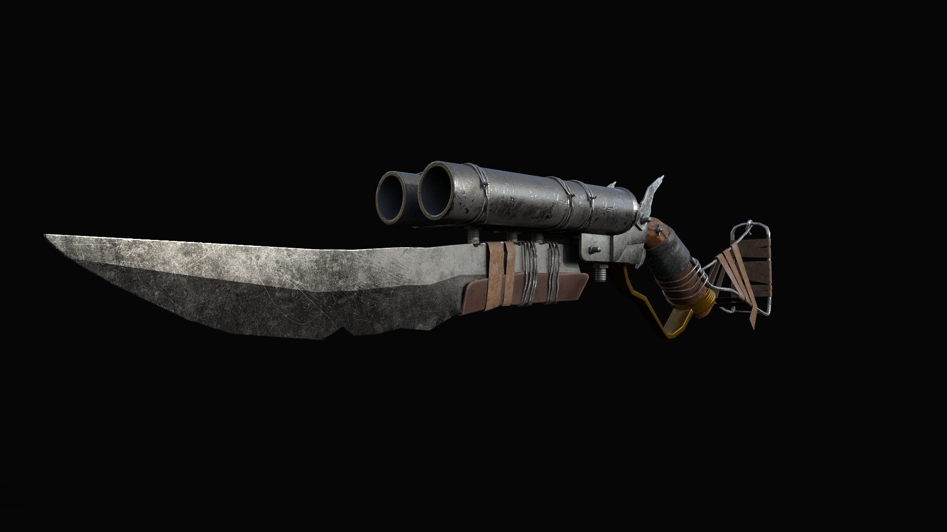 Craft Shotgun 3d Model Turbosquid 1911821