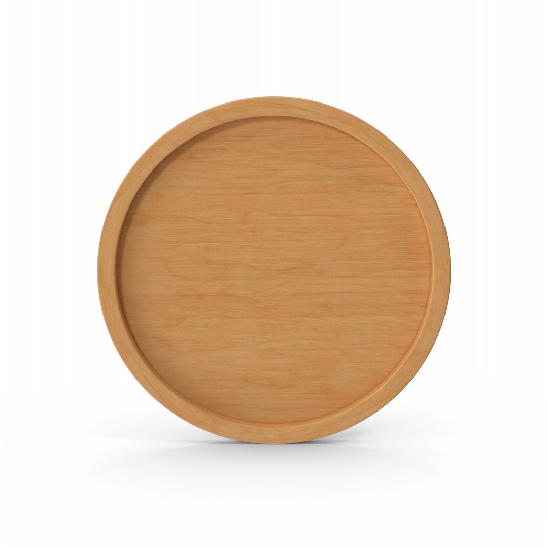 Wooden Round Signboard Model - TurboSquid 2060409