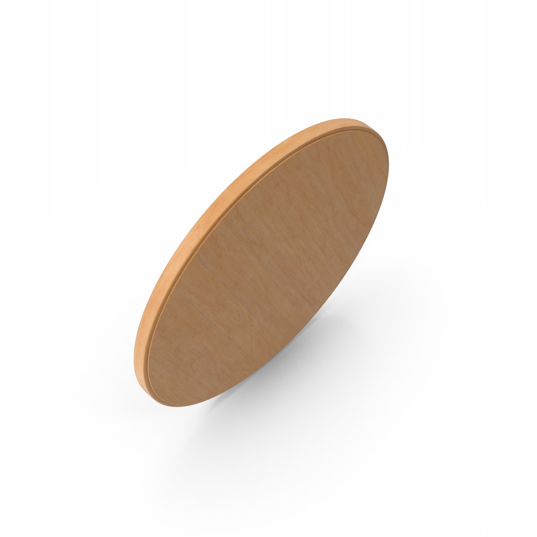 Wooden Round Signboard Model - TurboSquid 2060409