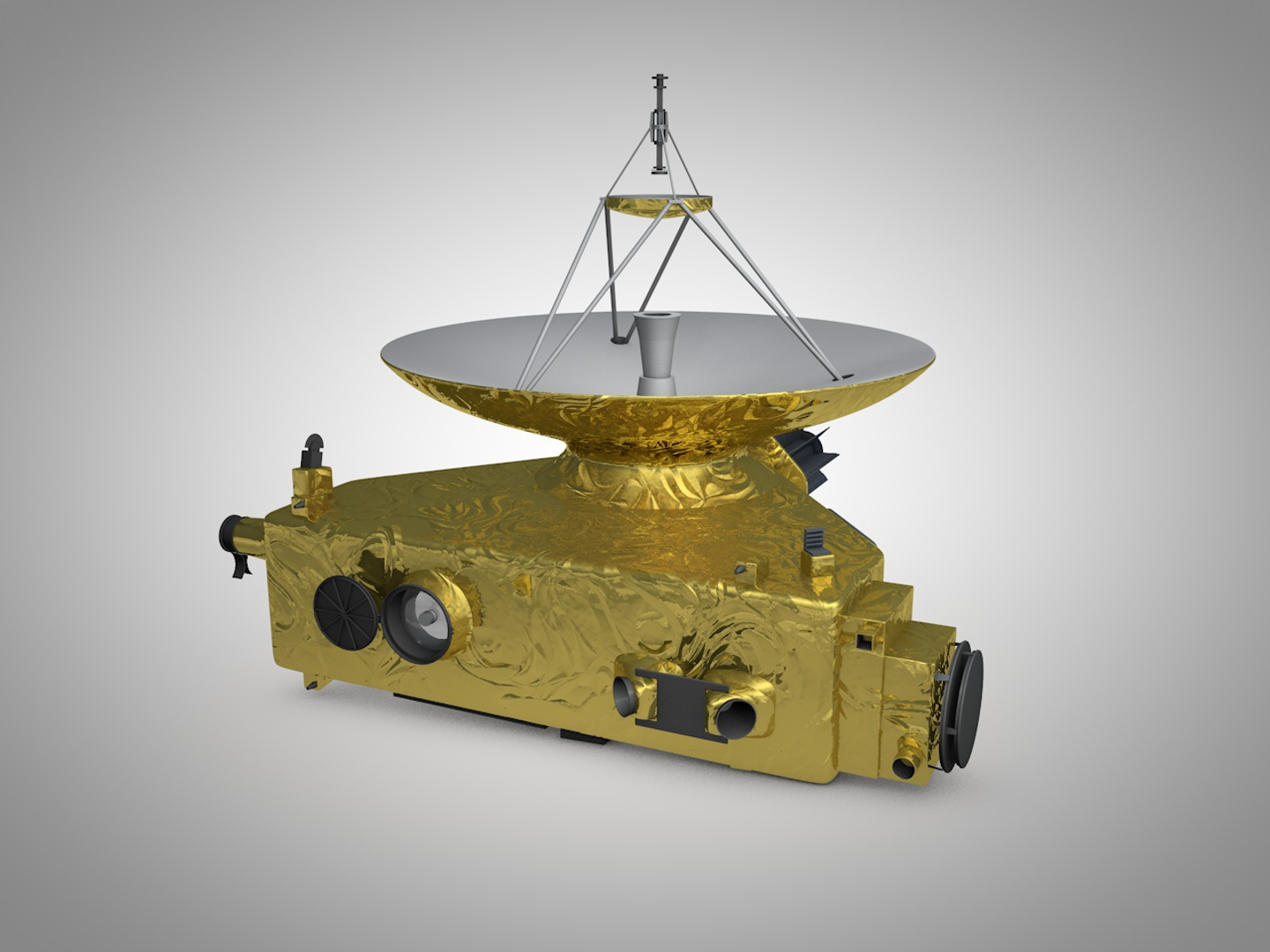 new horizons space probe c4d