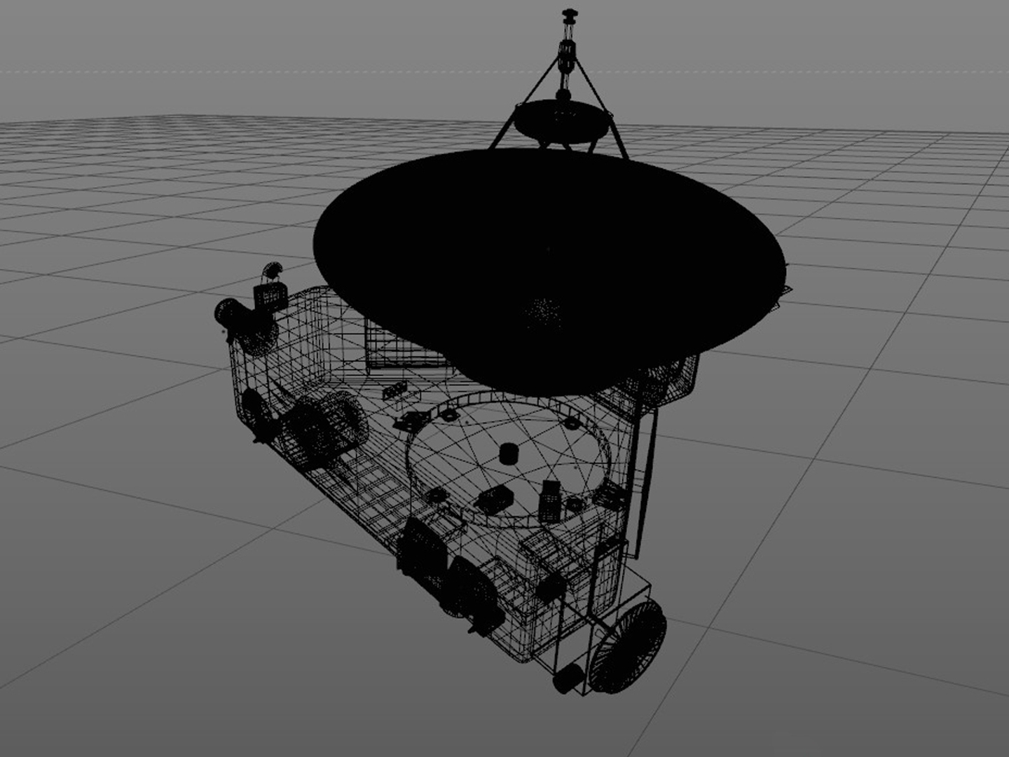 new horizons space probe c4d