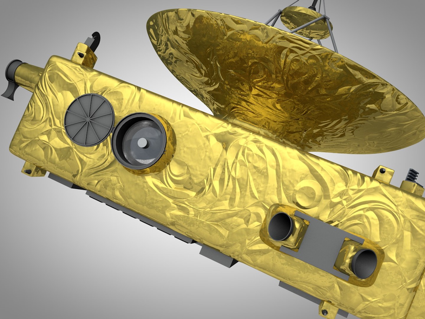 New Horizons Space Probe C4d