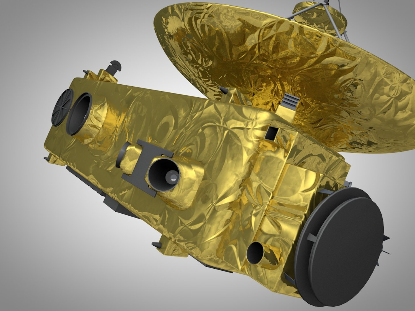 New Horizons Space Probe C4d