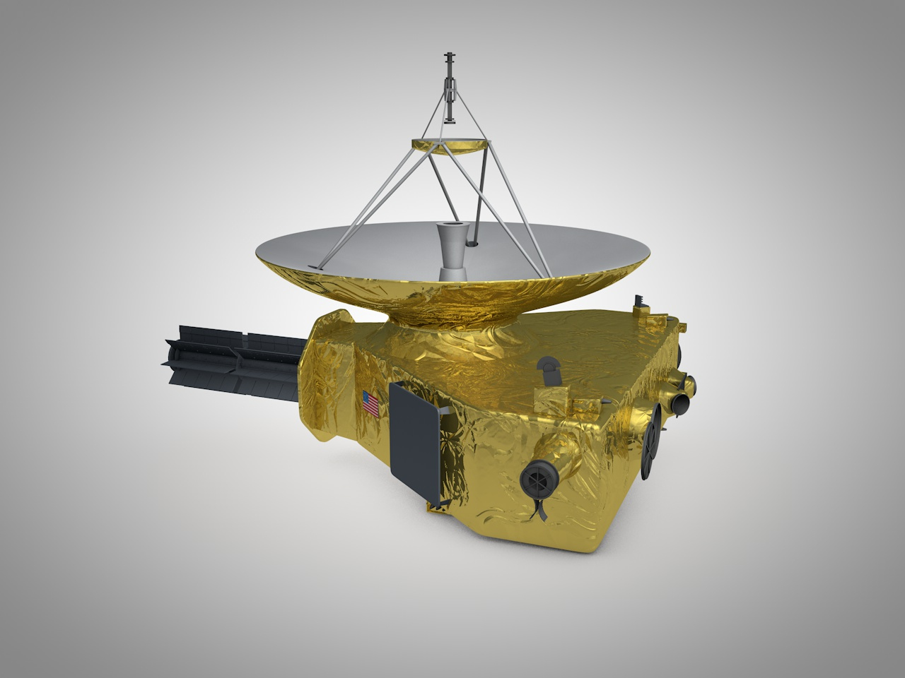 new horizons space probe c4d