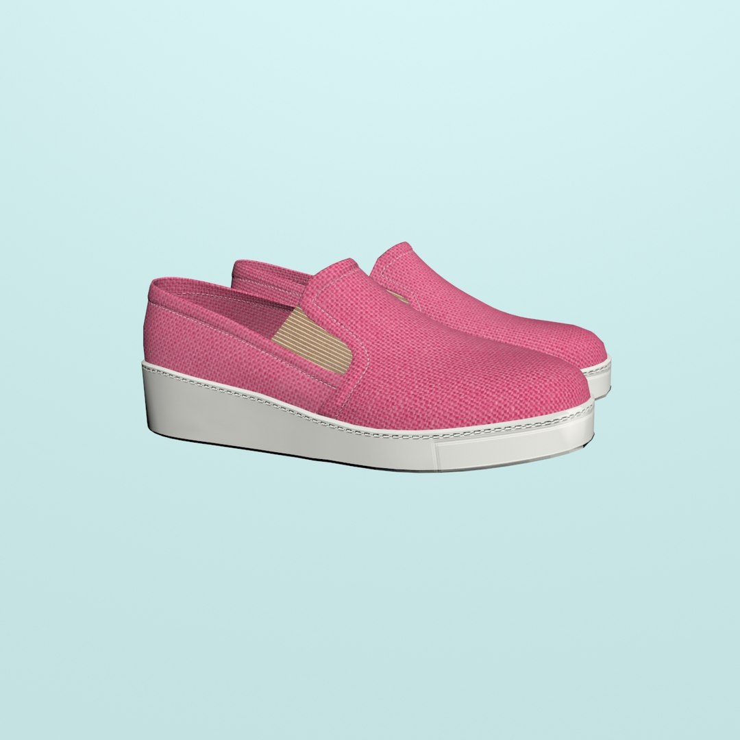 Free Women Loafers 3D Model - TurboSquid 1198655