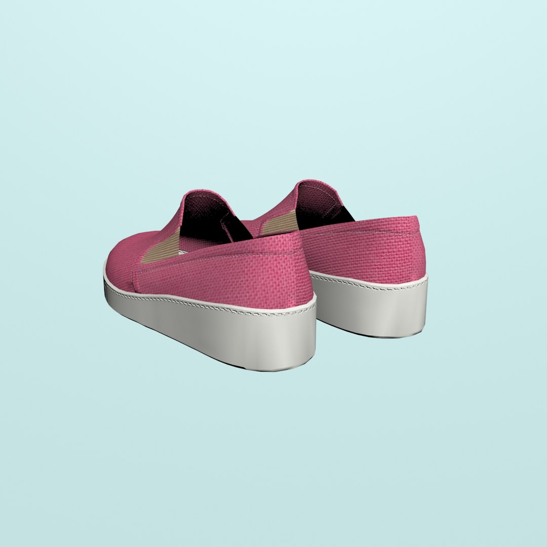 Free Women Loafers 3D Model - TurboSquid 1198655