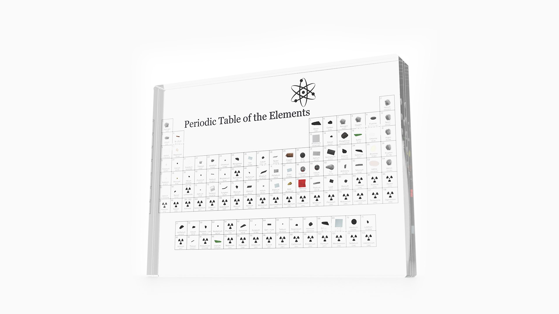 3D Model Table Of The Elements - TurboSquid 2197014