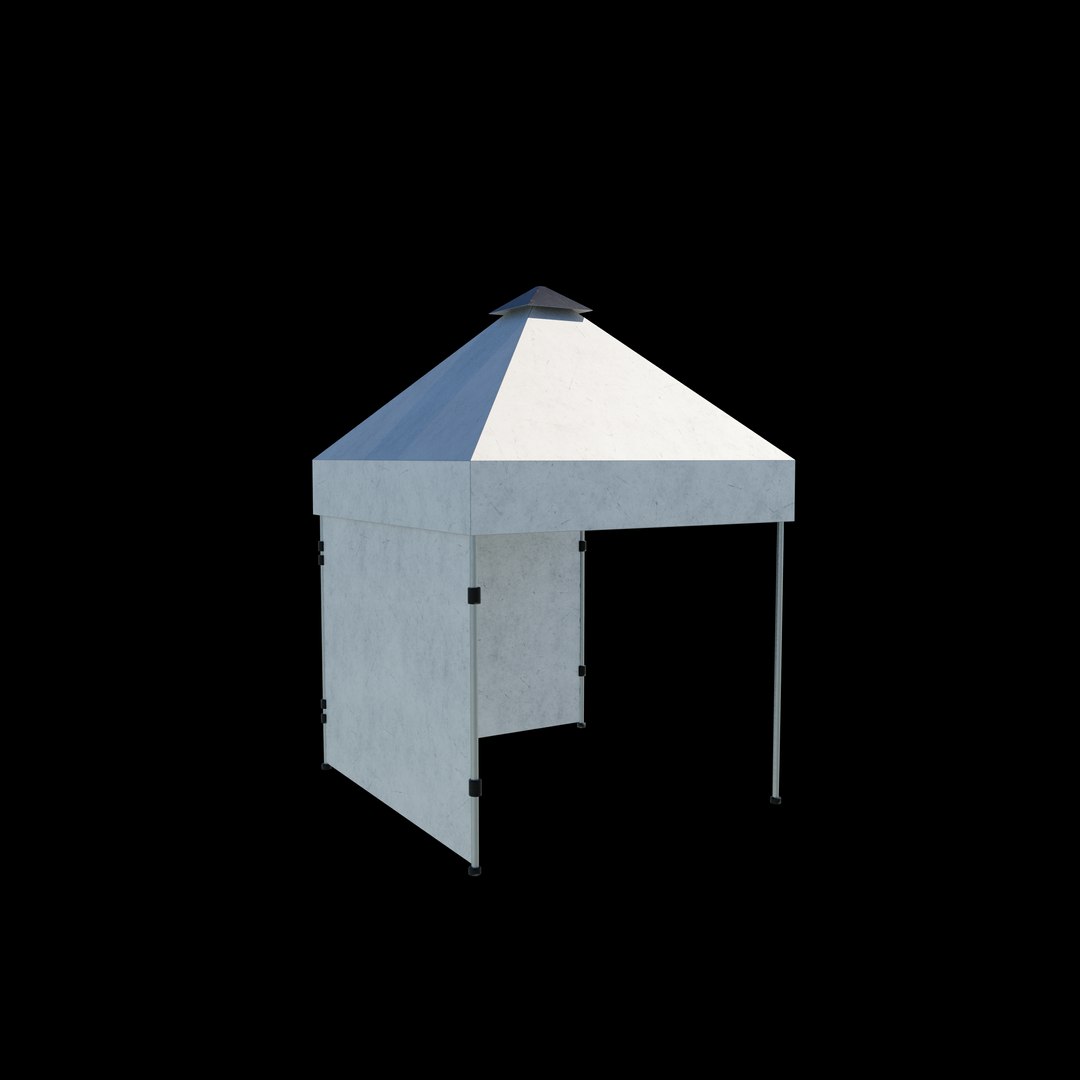 3D Display Tent 3D Model Model - TurboSquid 2400435