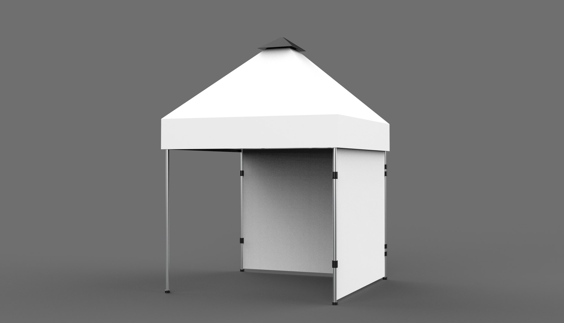 3D Display Tent 3D Model Model - TurboSquid 2400435