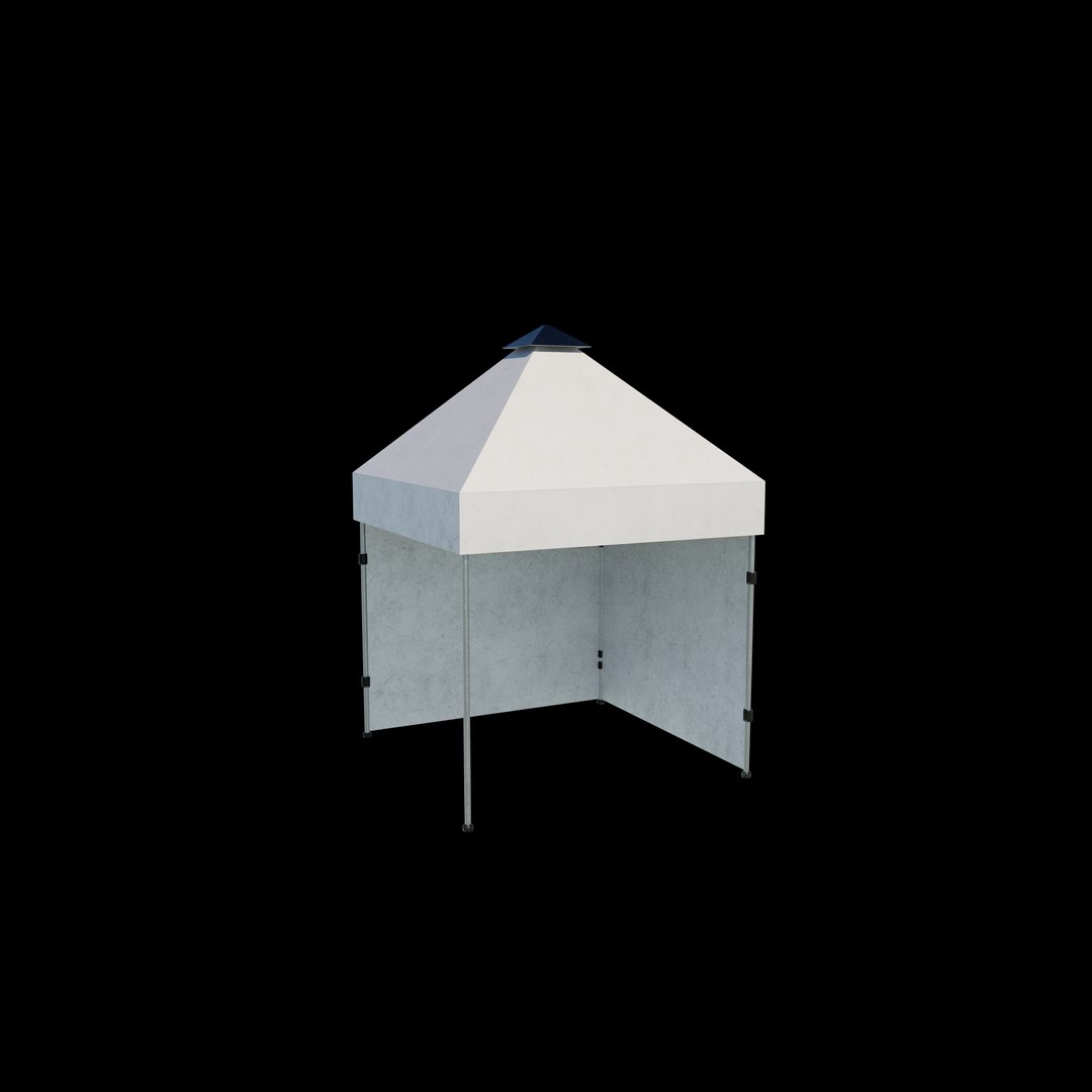 3D Display Tent 3D Model Model - TurboSquid 2400435