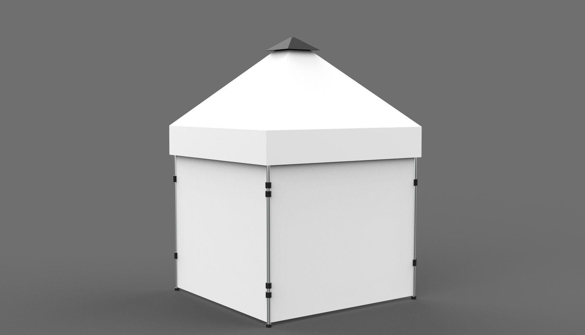 3D Display Tent 3D Model Model - TurboSquid 2400435