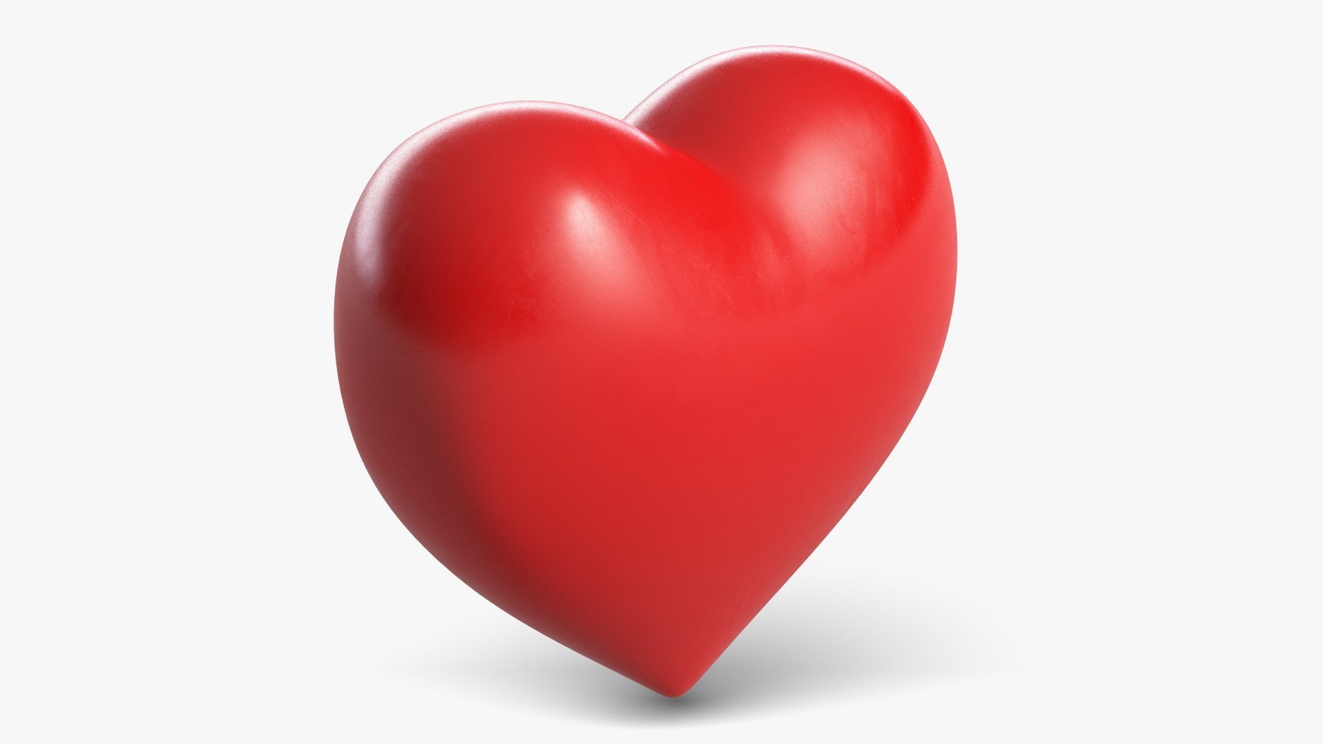 3d Model Heart Symbol S