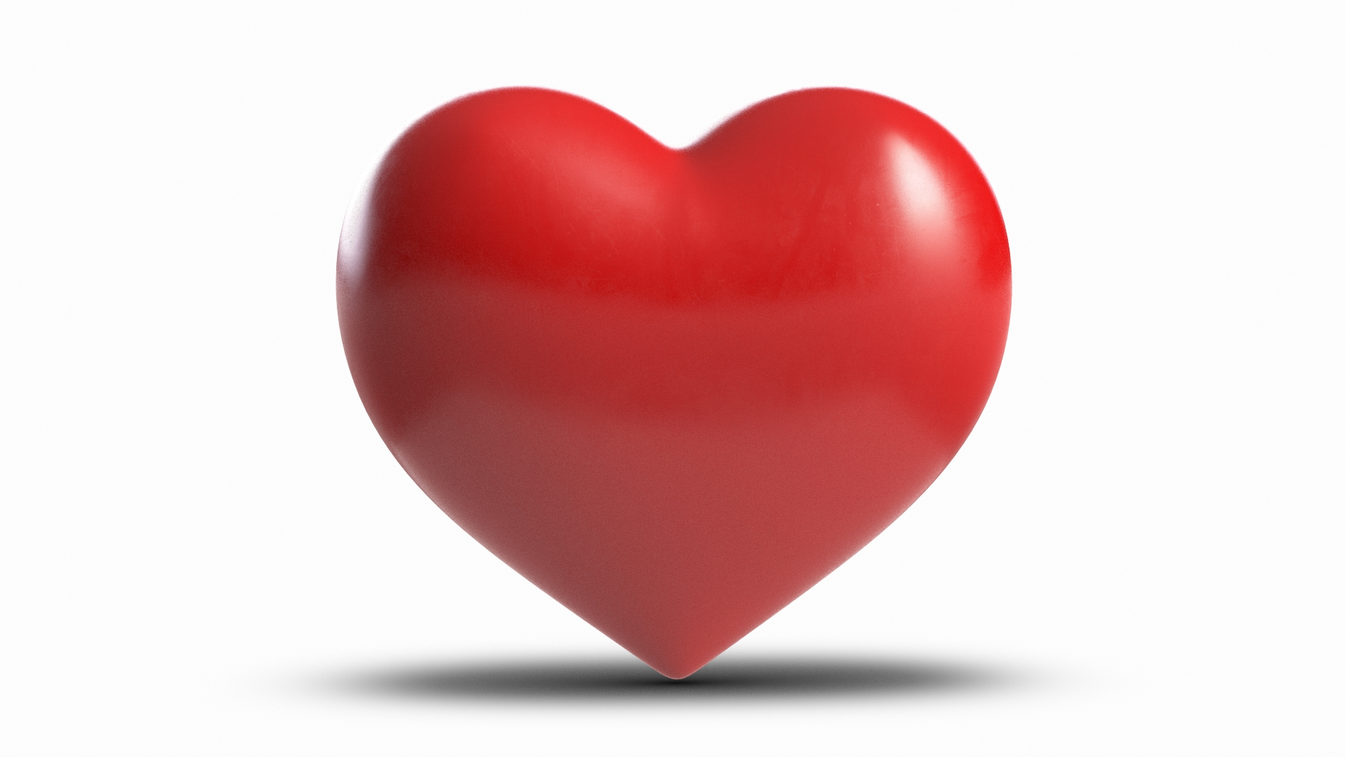 3d Model Heart Symbol S