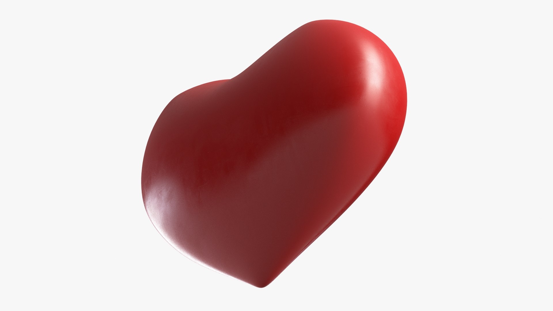 3d Model Heart Symbol S