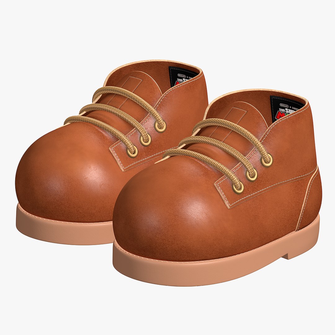 3D Super Mario Bros Movie Shoes - TurboSquid 2053766