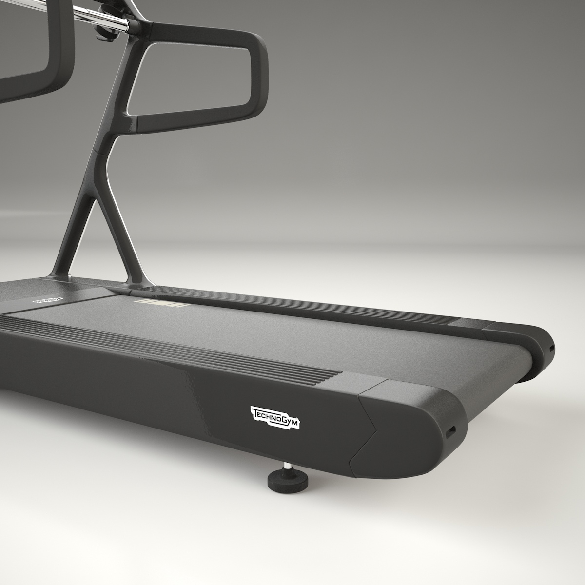 technogym run personal treadmill 3d max