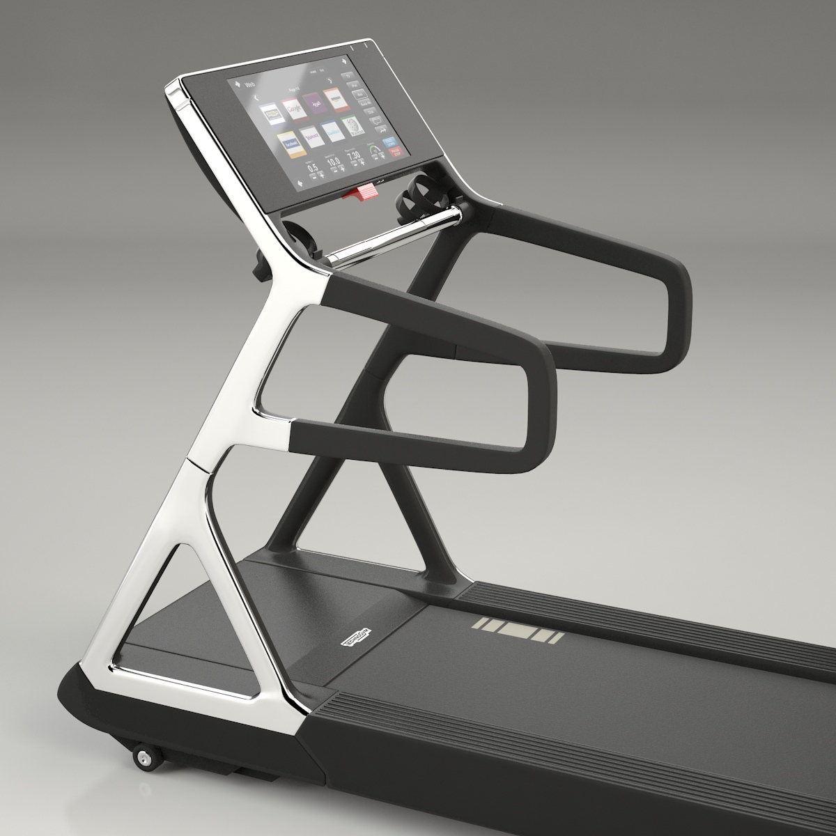 technogym run personal treadmill 3d max
