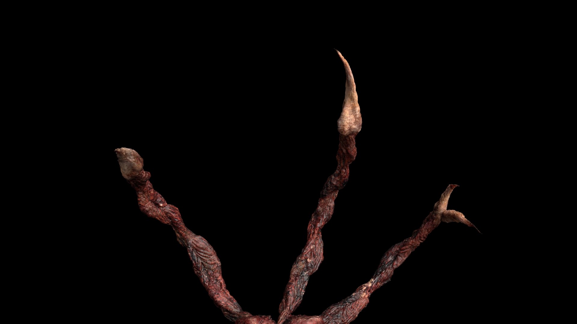 3D Red Monster Creature Model - TurboSquid 1785186