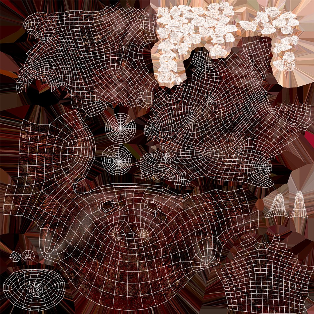 3D Red Monster Creature Model - TurboSquid 1785186