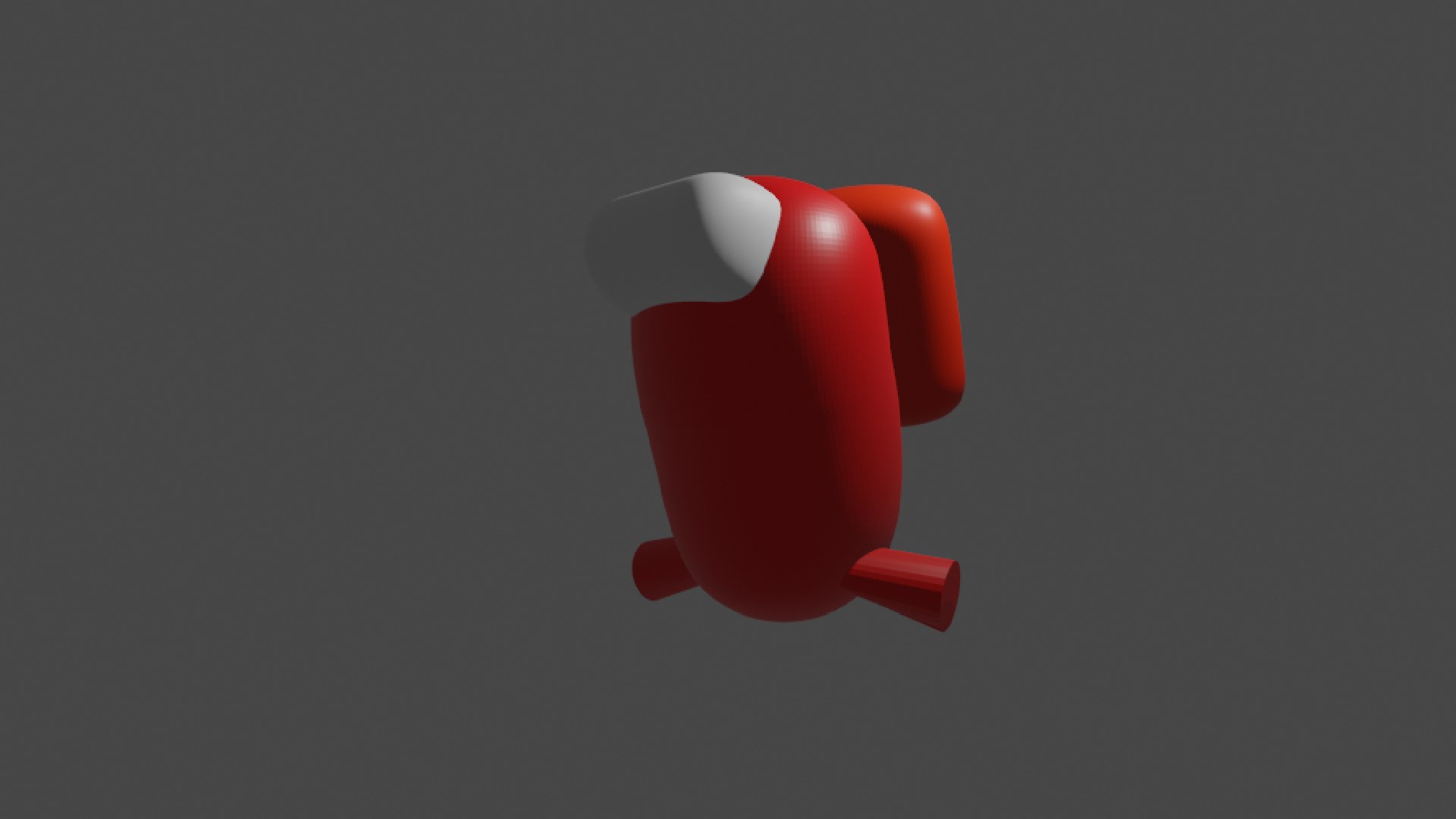 3D Model Among Red Blender FBX - TurboSquid 1734509