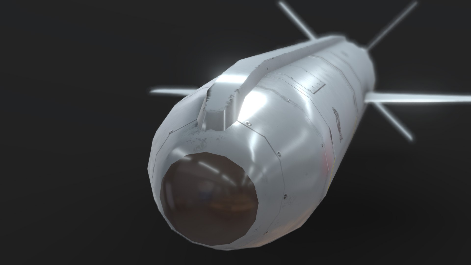 3D Model Delilah Cruise Missile - TurboSquid 1753034
