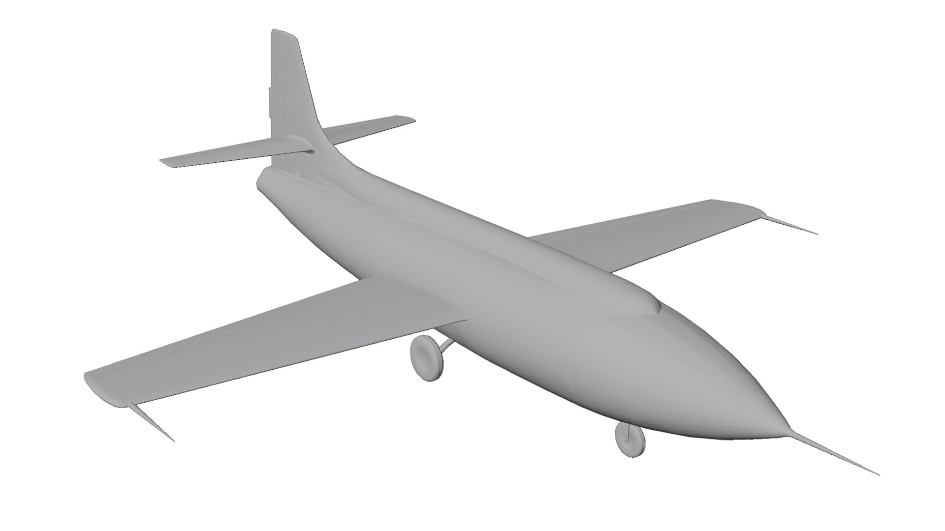 3D Bell X-1 Airplane Model - TurboSquid 2314111