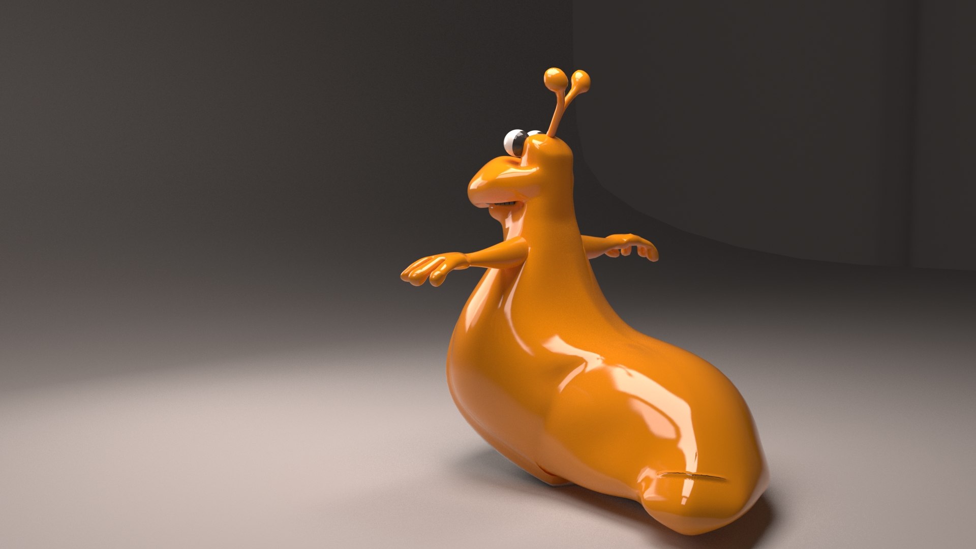 Slug Character 3D model - TurboSquid 2172041