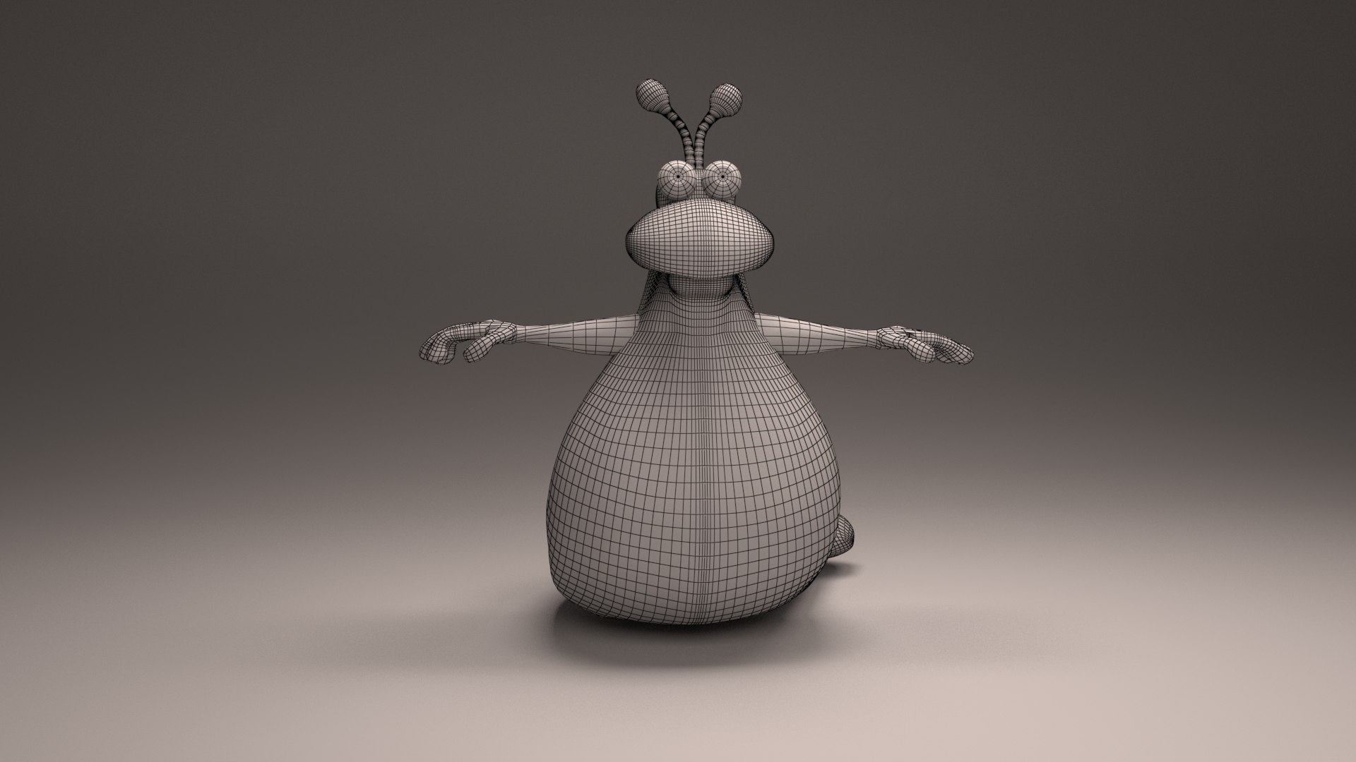 Slug Character 3D model - TurboSquid 2172041