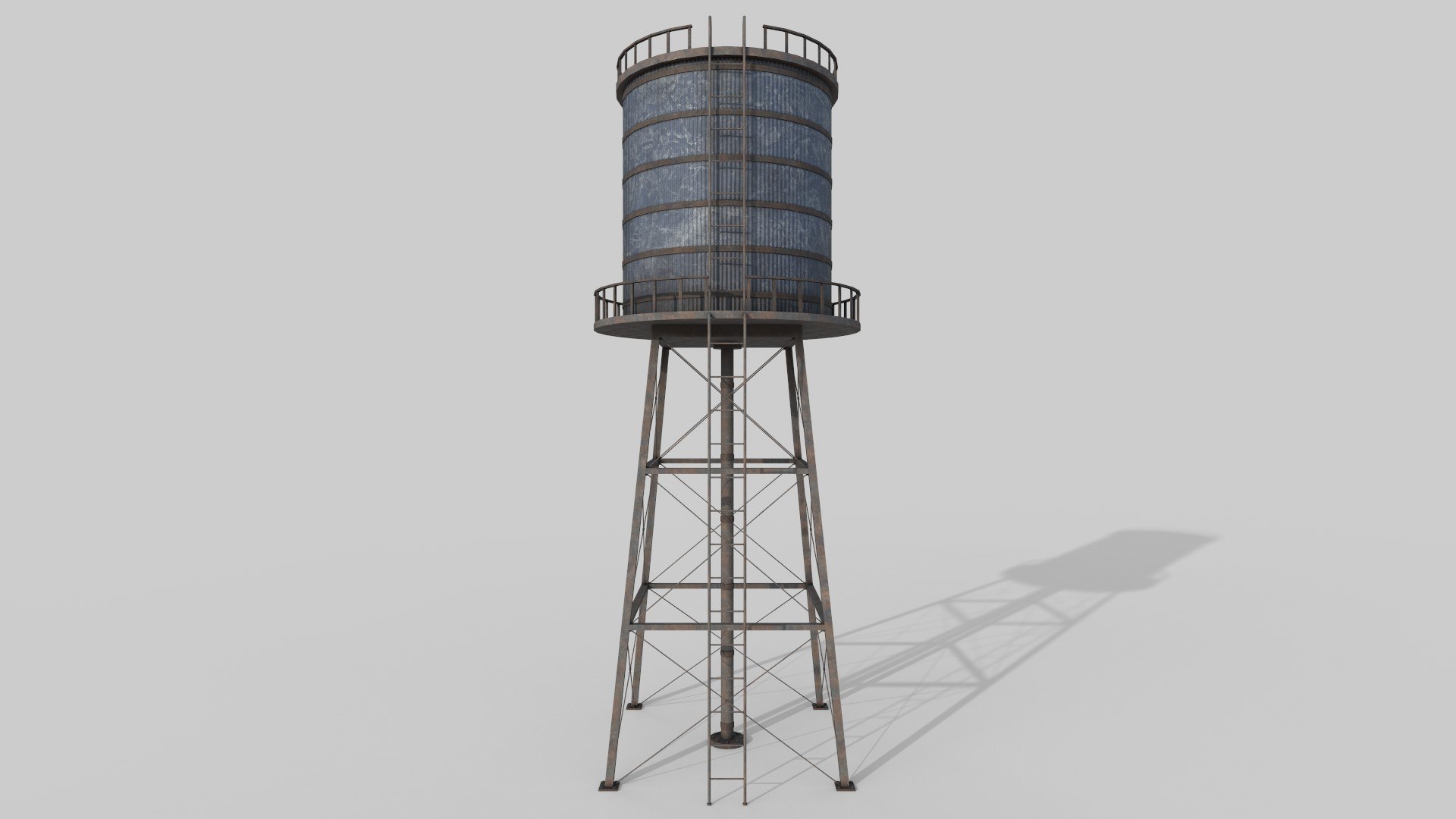 Water Tower 3D model - TurboSquid 1751101