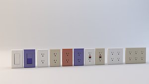 3D model rocker switches - TurboSquid 1309865