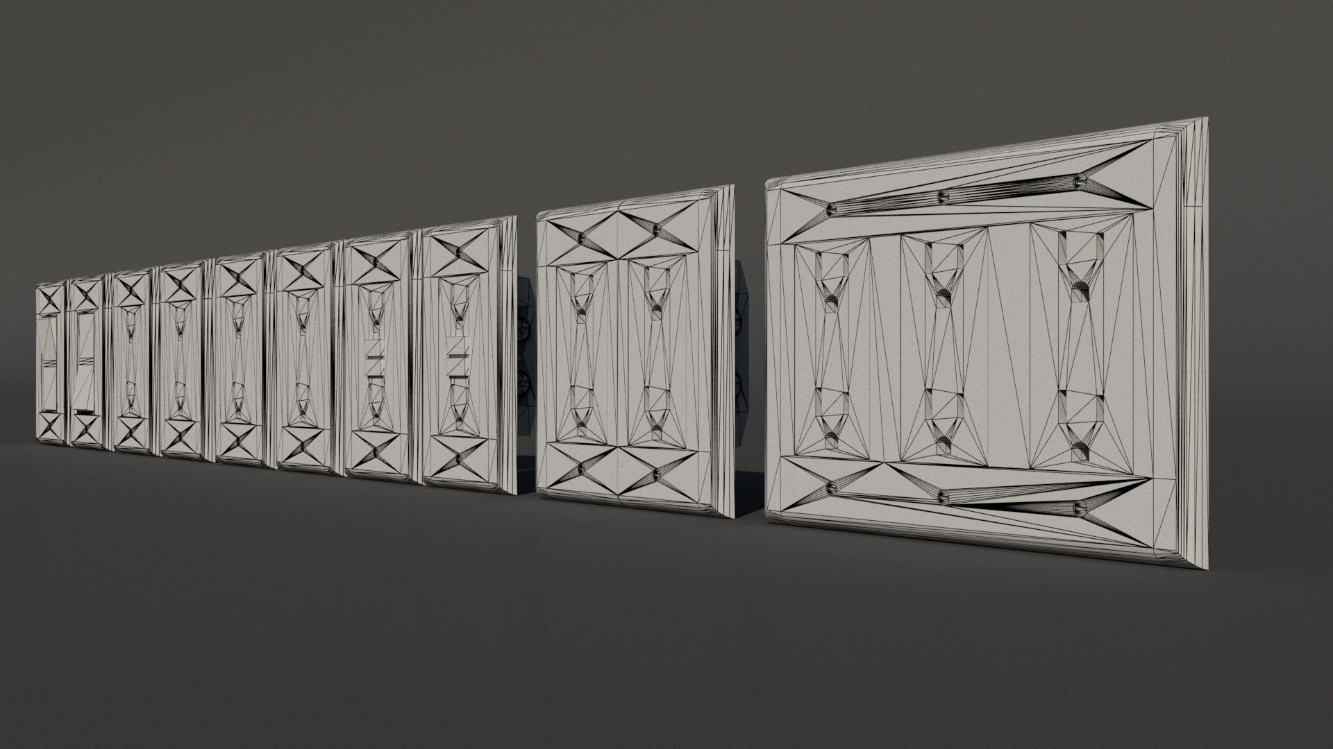 Free Wall Fixtures Decora Style 3D Model - TurboSquid 1270777
