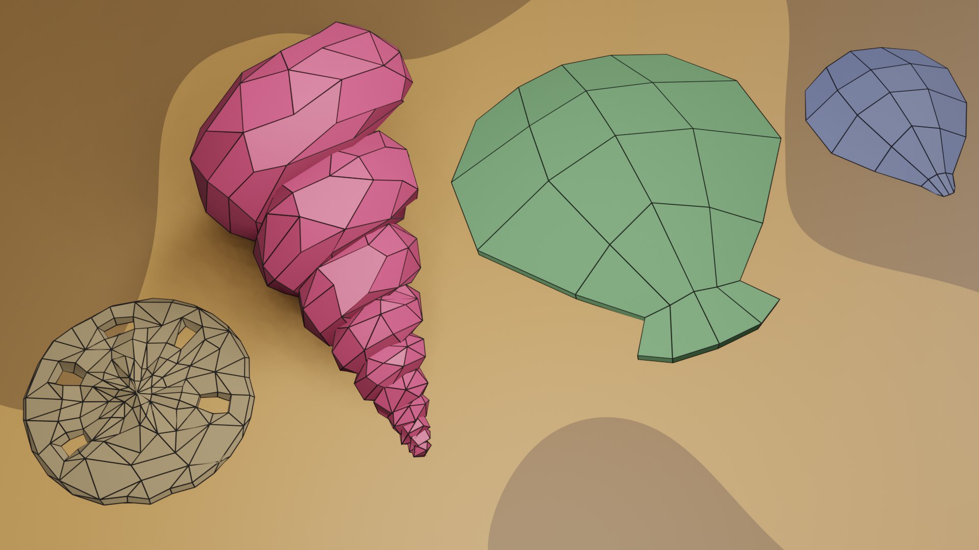 Free 3D Shell - TurboSquid 1562122