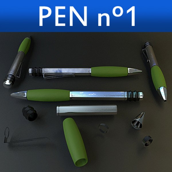 pen 3d model