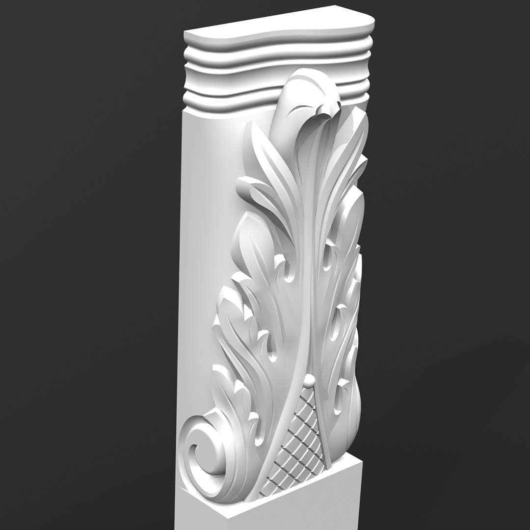 3D Plinth Column 001 - TurboSquid 1871952