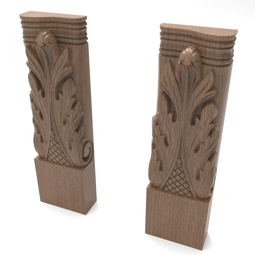 3D Plinth Column 001 - TurboSquid 1871952