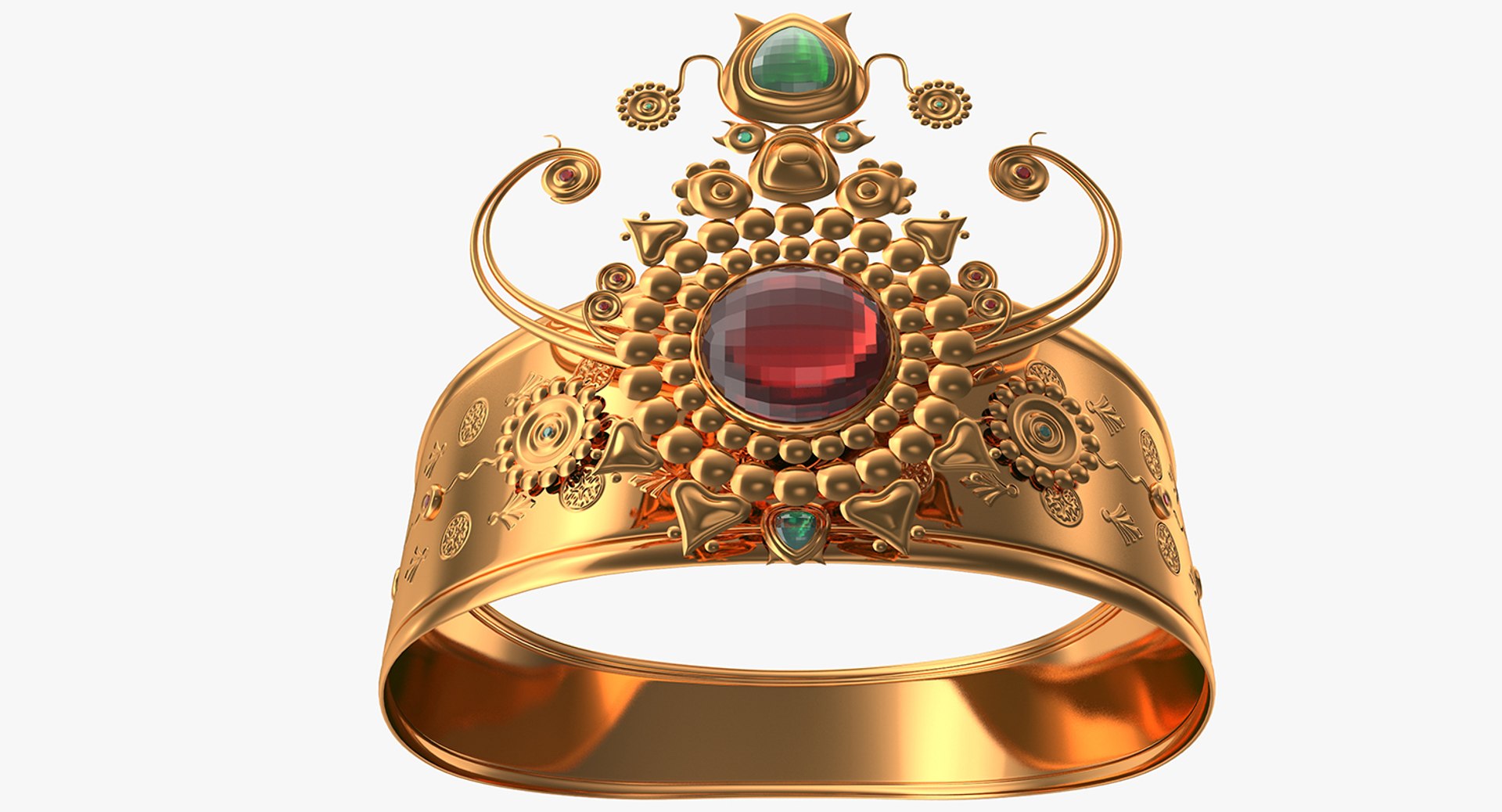 Gold Crown Model - TurboSquid 1374900