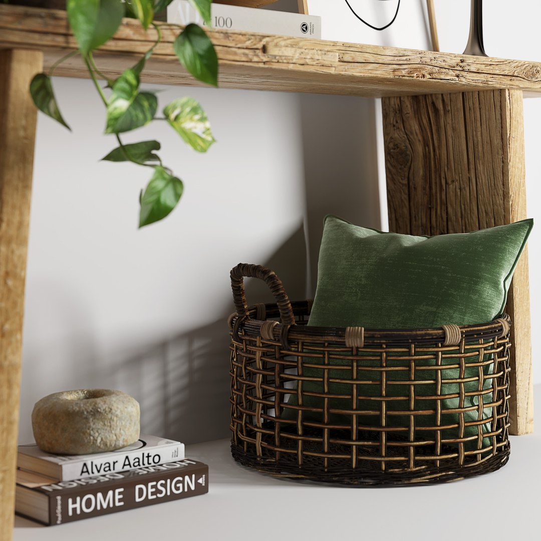 3D Decor Boho Set Model - TurboSquid 1783582