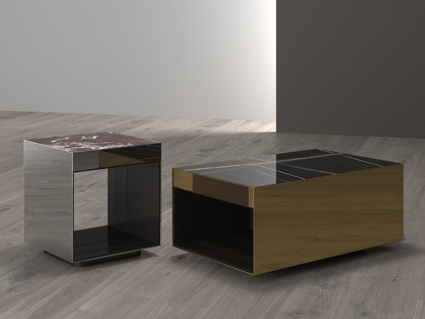 Elliott Small Square Table 3D Model - TurboSquid 1161937
