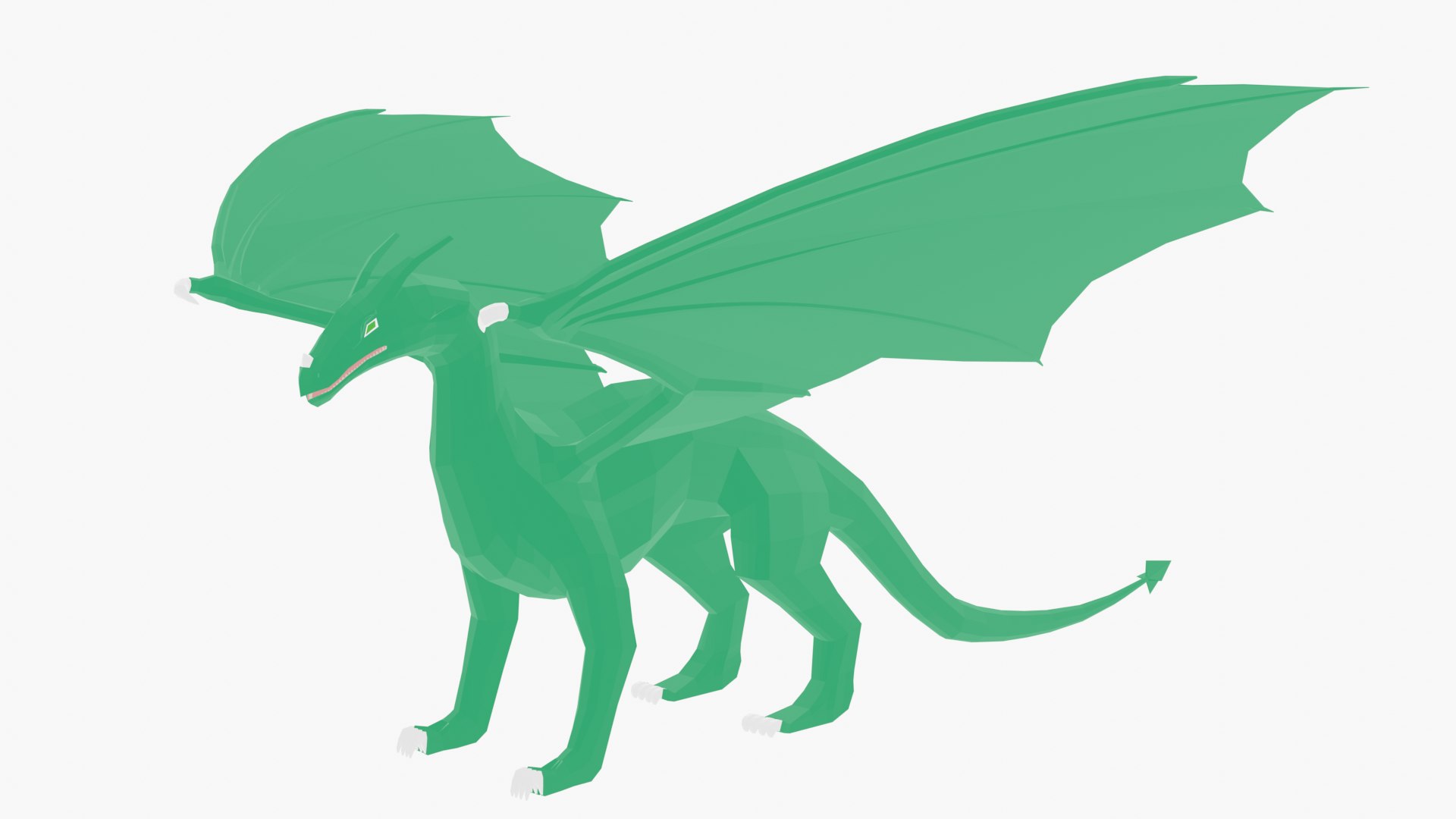 modelo 3d Base de Dragón Low Poly - TurboSquid 1758797