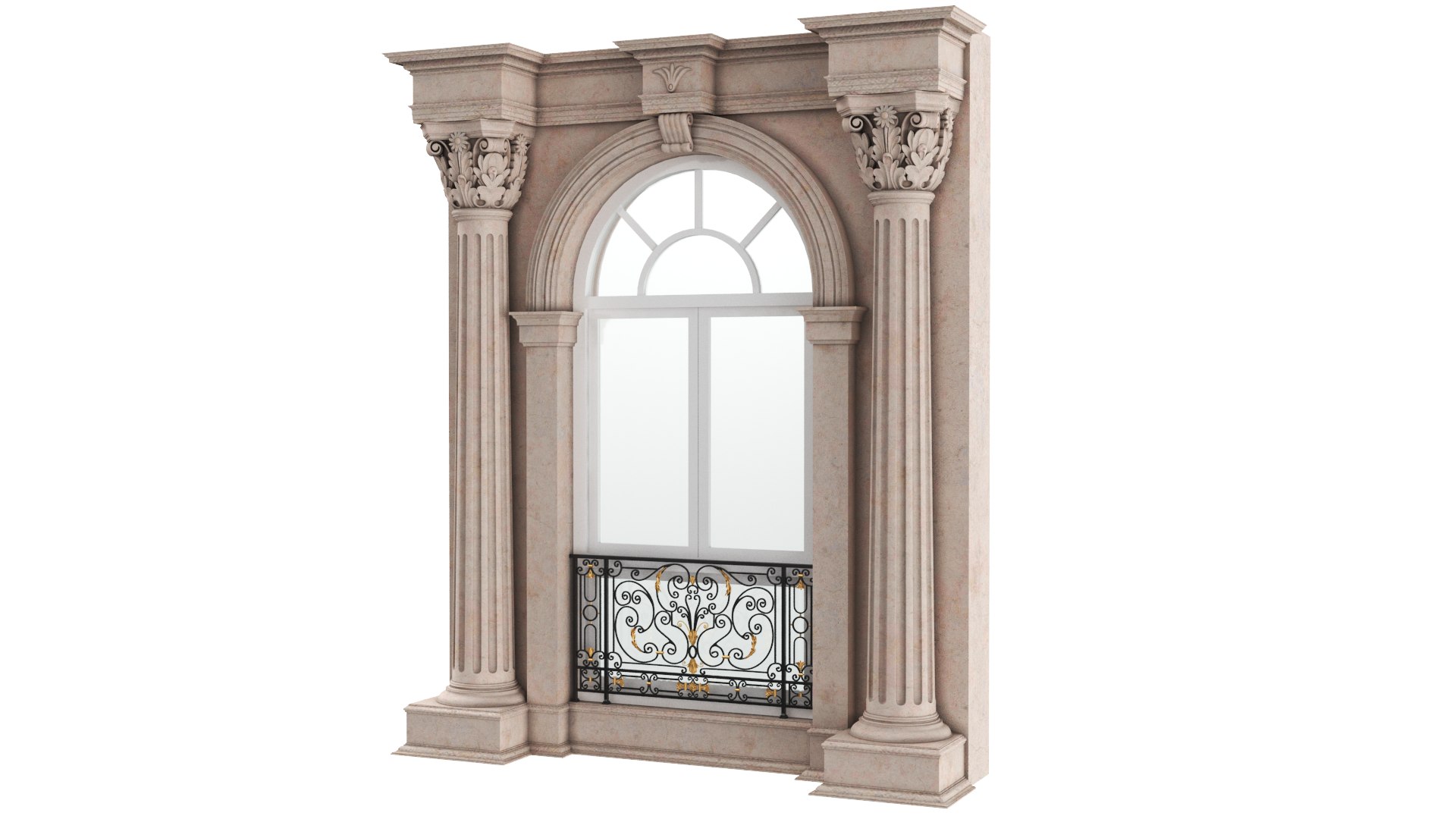 3D Classic Window - TurboSquid 1715533